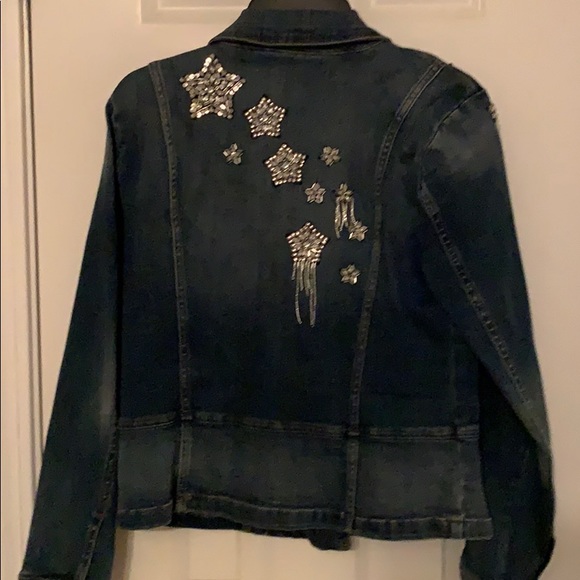 INC International Concepts | Jackets & Coats | Inc Jean Jacket With ...